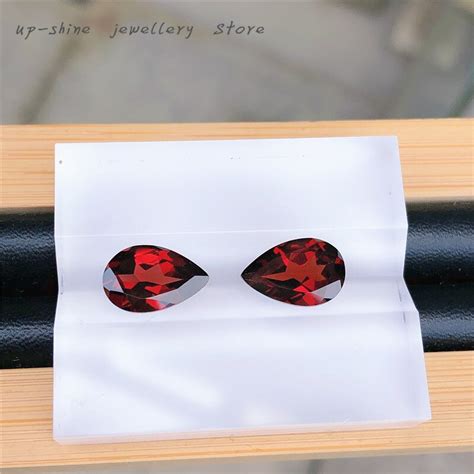 2 Pieces Of Natural Garnet Gem Size About 8124 Grandado