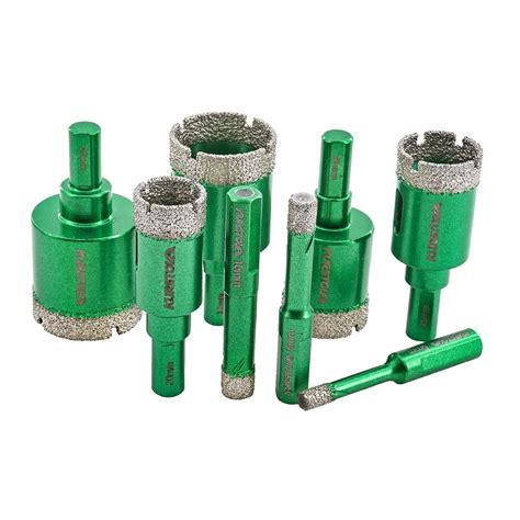 Porcelain Tile Diamond Drill Bits Set 8 Pcs68102025283235mm