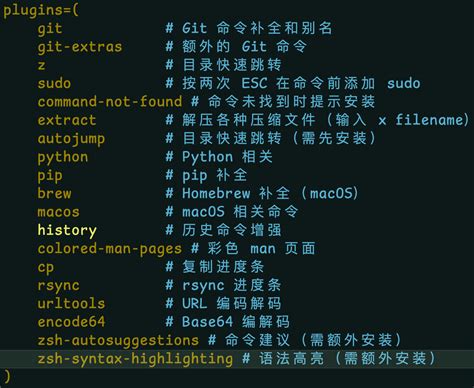 Oh My Zsh配置文档 Cipherhub Cloud