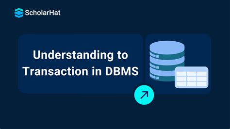 transaction in dbms ensuring data integrity and consistency