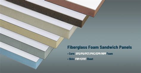 Fiberglass Foam Core Panels