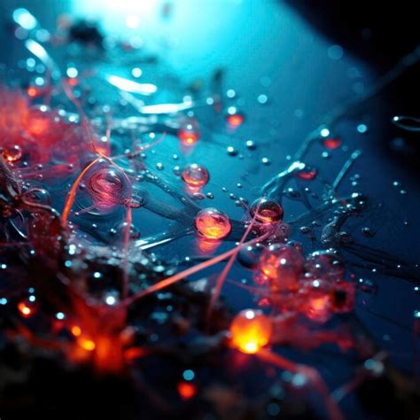 Premium Ai Image Vivid Microbiology In Action Bacteria Viruses And Fungi Cluster Under A