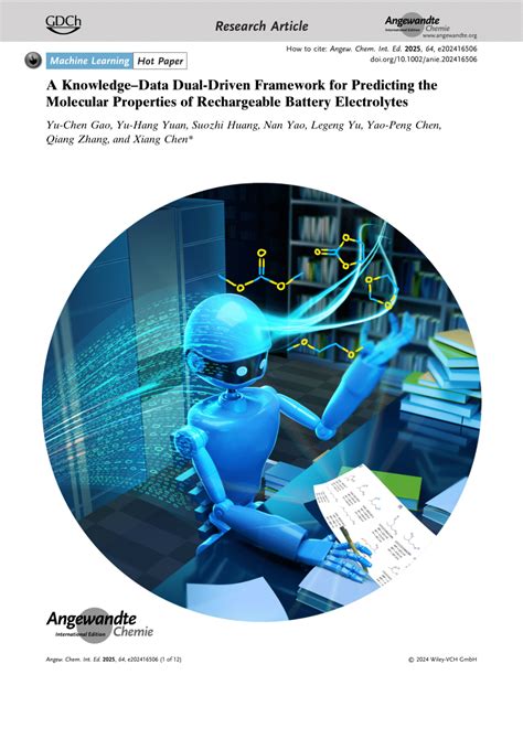 A Knowledgedata Dual‐driven Framework For Predicting The Molecular