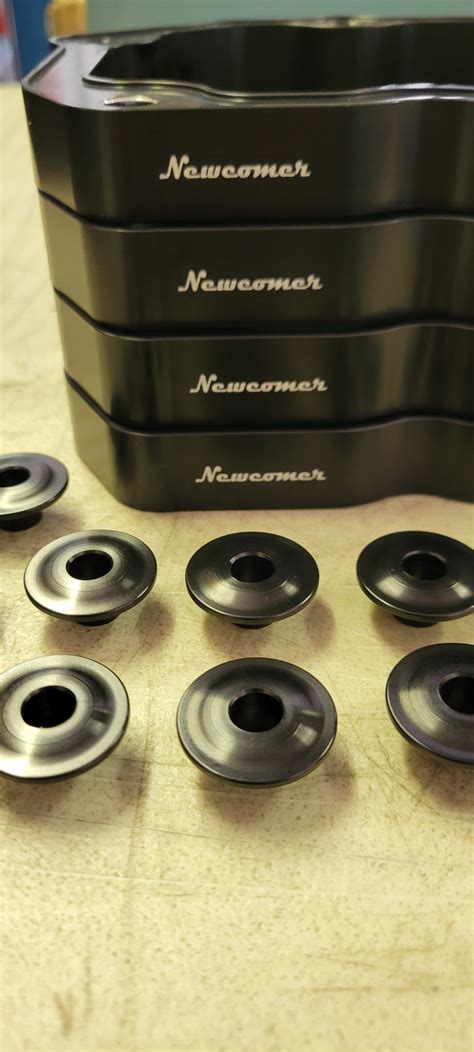 Jeep 40 Valve Cover Perimeter Grommet 7075 Billet Retainer Set15