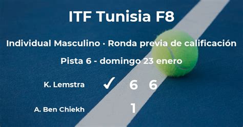 Kai Lemstra Logra Ganar En La Ronda Previa De Calificación Contra Anas