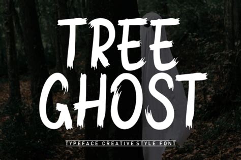 Tree Ghost Font By William Jhordy · Creative Fabrica
