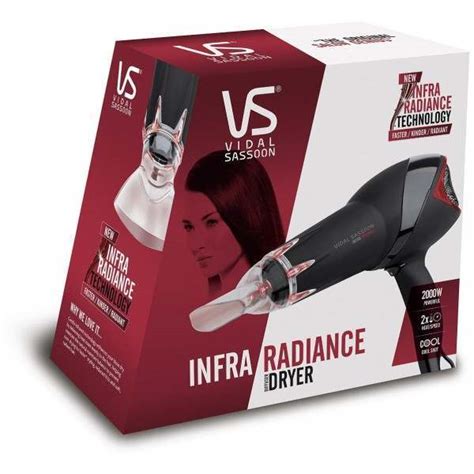 Vidal Sassoon Vsdr5835uk Infra Radiance Diffuser Hair Dryer
