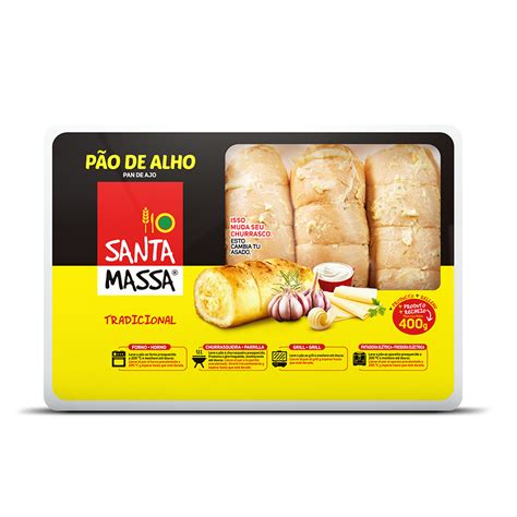 Pão De Alho Santa Massa 400g