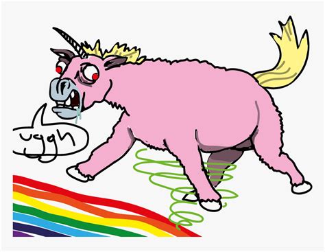 Pink Fluffy Unicorns Dancing On Rainbow Dash