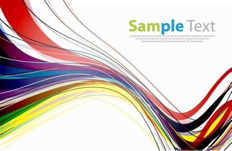 Abstract Coloring Lines Vectors Free Download New Collection