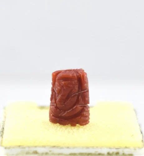 Ganesh Munga Stone Small Size 4 8 Ratti At Rs 200carat Red Coral In Jaipur Id 2854868414212