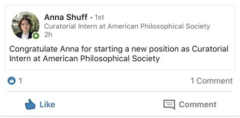 Van Shuff On Linkedin Super Proud Of My Daughter Anna Shuff And Her Cool Internship This Summer