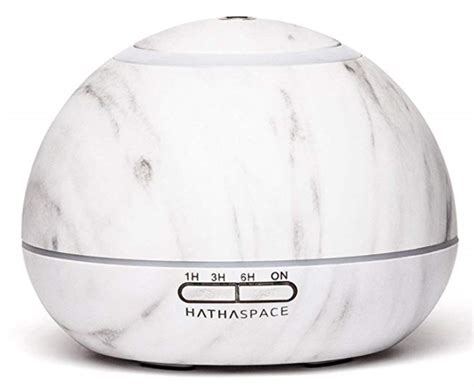 Hathaspace Marble Essential Oil Aroma Diffuser Glossnglitters