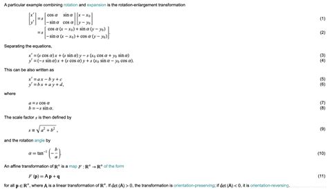 仿射变换（affinetransform）与仿射矩阵仿射变换矩阵 Csdn博客
