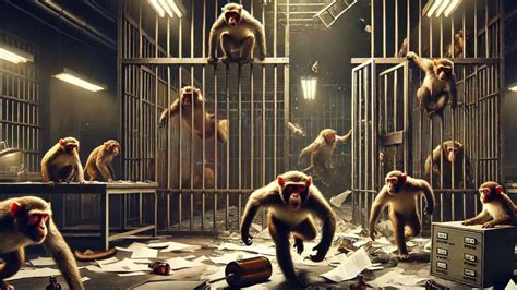 Download Monkey Meme Chaos Wallpaper