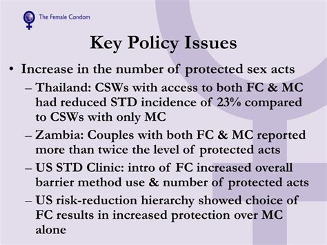 Ppt Expanding Safer Sex Options Introducing T He Female Condom