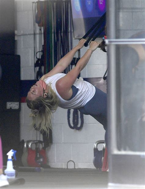 Hilary Duff At Workout Session At A Gym In Los Angeles 08062021