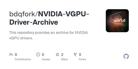 Github Bdqforknvidia Vgpu Driver Archive This Repository Provides An Archive For Nvidia Vgpu