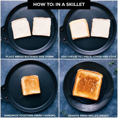 Grilled Cheese Air Fryer Or Skillet Chelseas Messy Apron