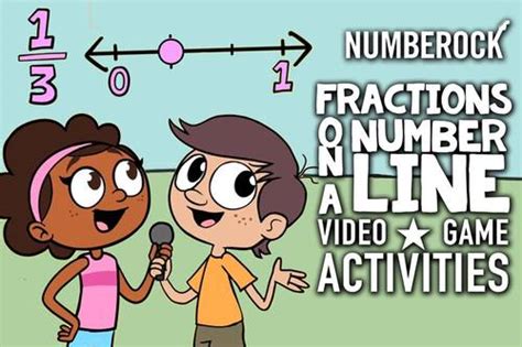 Fractions On A Number Line Comparing Fractions Worksheets Game Video More