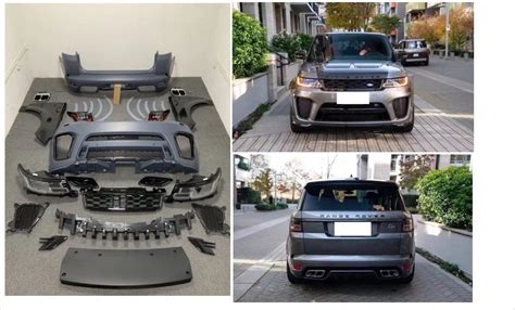 Upgrade Svr Model Body Kit Include Front Rear Bumper Assembly Headlight