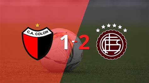 Lanús Sacó El Triunfo En Casa De Colón Infobae