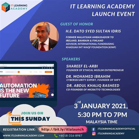 🚀 Launch Of It Learning Academy It Expert Consultancy