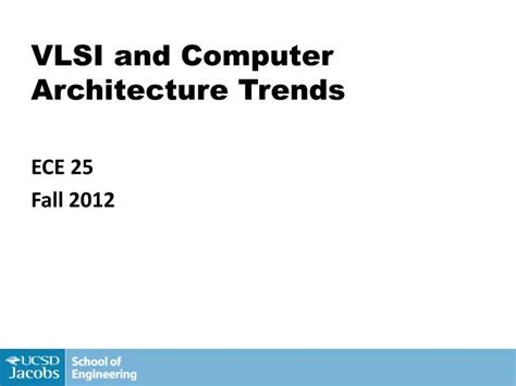 PPT VLSI And Computer Architecture Trends PowerPoint Presentation Free Download ID