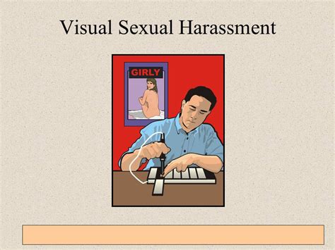 Visual Sexual Harassment At Work