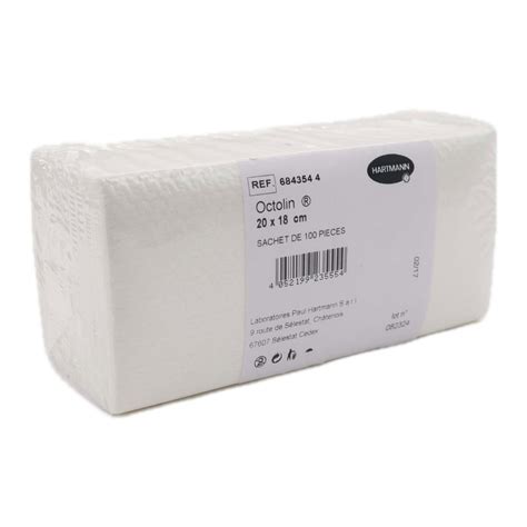 Hartmann Octolin 20 X 18 Cm Caixa Com 24 • Pedrada Tattoo Supplies