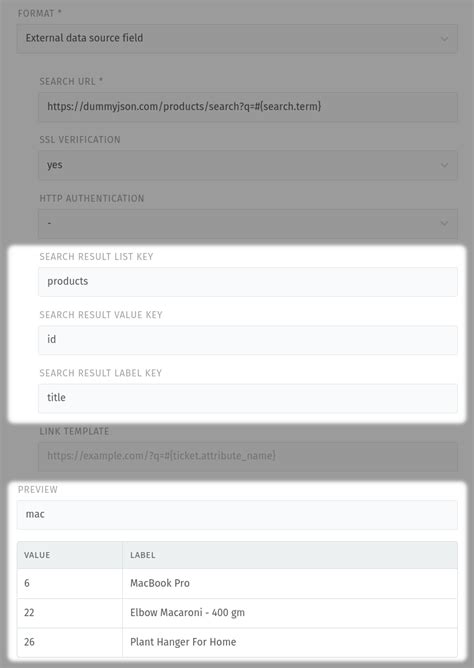 External Data Source — Zammad Admin Documentation Documentation