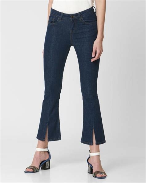 Lightly Washed Bootcut Jeans Jiomart