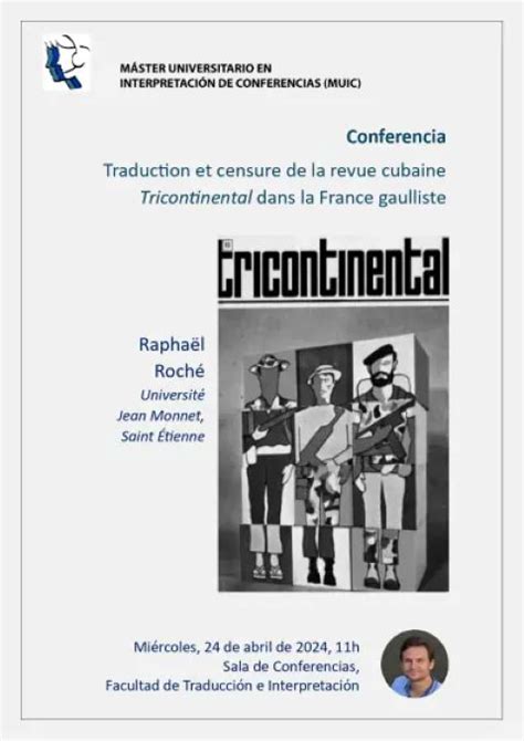 Raphaël Roché Departamento De Traducción E Interpretación