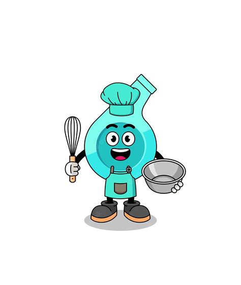 Premium Vector Illustration Of Whistle As A Bakery Chef