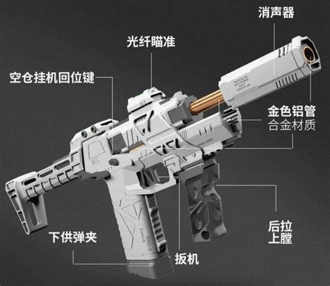 Lizzygecko Soft Foam Blaster In Carbine Nerf Style Hobbies And Toys