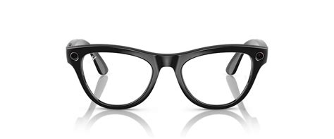 Ray Ban Ray Ban Meta Skyler Sunglasses With Clearcerulean Blue Lenses