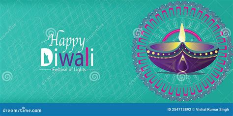 Deepavali Vector Illustration Decorative Design