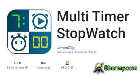 Multi Timer Stopwatch Mod Apk