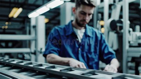 Endless Assembly Line Work Stock Video Video Of Fatigue 375954403