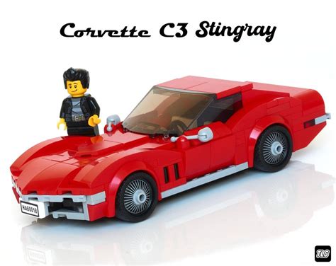 Lego Moc Corvette C3 Stingray By Tlg Rebrickable Build With Lego