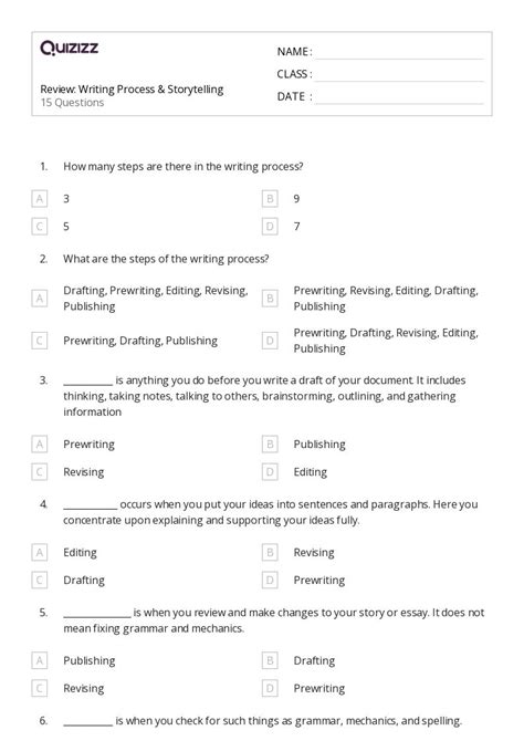 50 Publishing Worksheets For 3rd Class On Quizizz Free And Printable