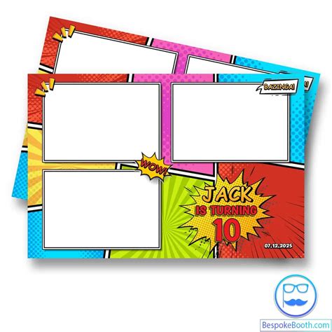 Comic Strip Bespokebooth