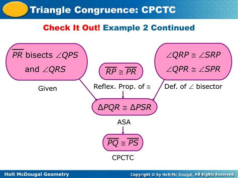 Ppt Triangle Congruence Cpctc Powerpoint Presentation Free Download Id 6767619