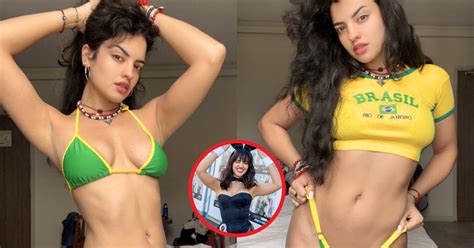 Nina Marie Daniele Sparks Controversy With Bikini Post From Brazil Sending Mma Community Into A