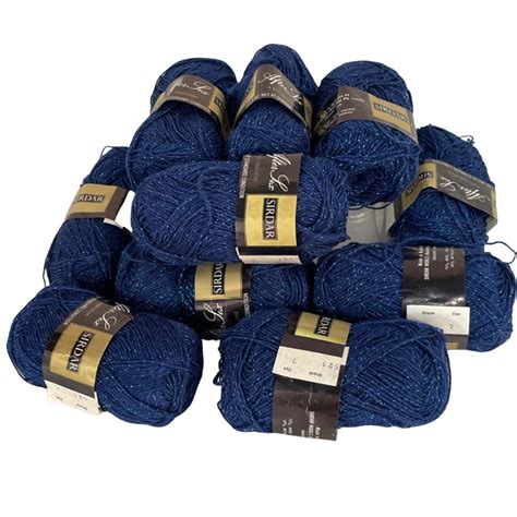 Sidar “after Six” Wool Blue 4 Ply 1 Oz Net 10 Ballss