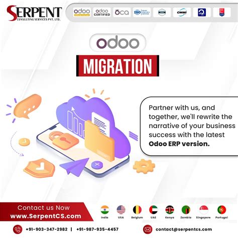 Serpent Consulting Services Pvt Ltd On Linkedin Odoo Erp Migration