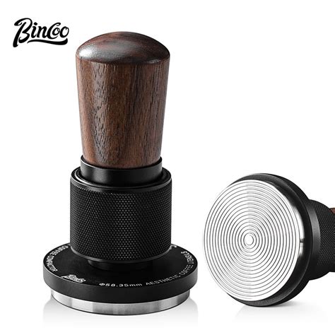 Bincoo คงที่ Force Tamping Hammer 30 ปอนด์ Impact Espresso Tamping อุปกรณ์ผงจําหน่ายฐานชุด 51 58