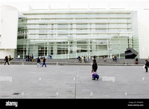 Moca Museum Of Contemporary Art Glass Buidling Architecture Front