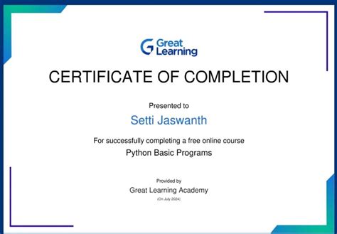 Python Greatlearningacademy Greatlearning Setti Jaswanth
