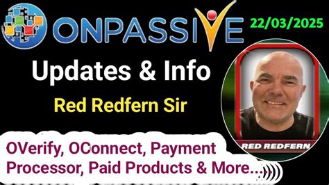 Updates And Info By Red Sir About Overify Oconnect Payment Processor Paid Products